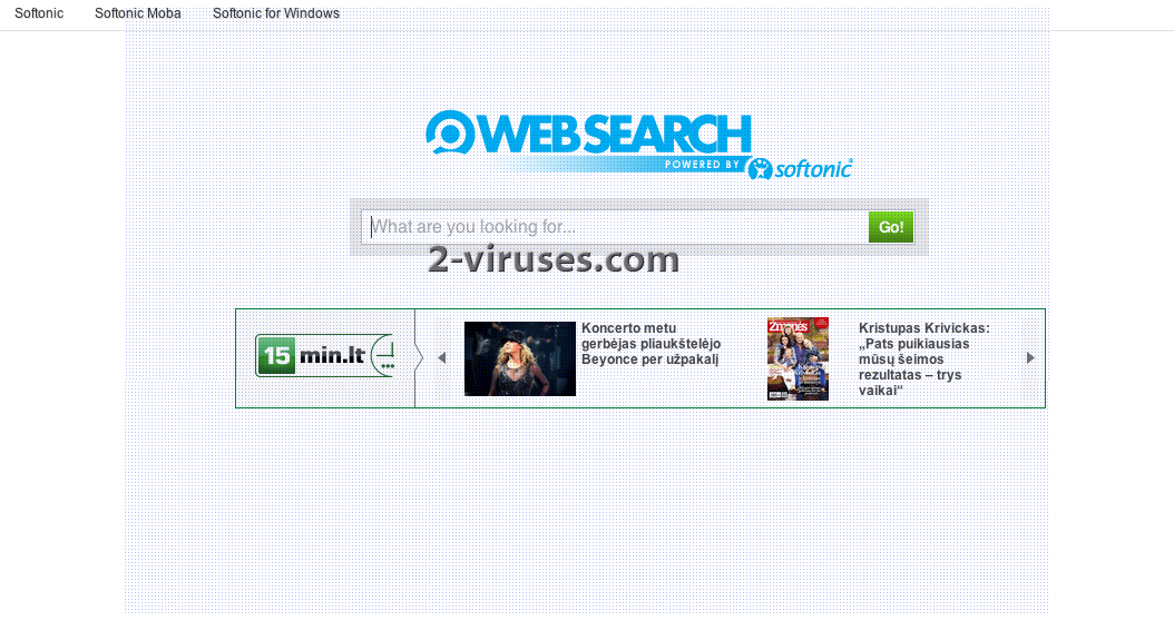 Softonic hijacker - MalwareRid