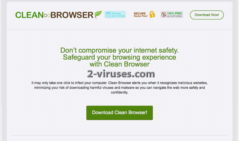 Ads by Clean Browser - MalwareRid