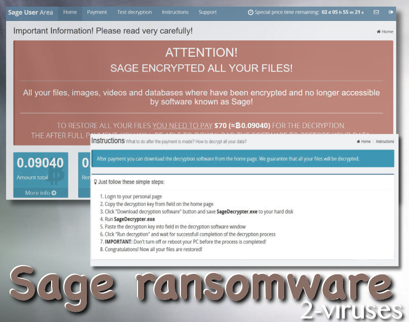 Sage Ransomware (セージ・ランサムウェア) - MalwareRid