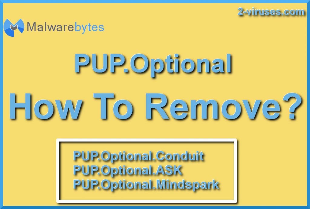 PUP.Optional - MalwareRid